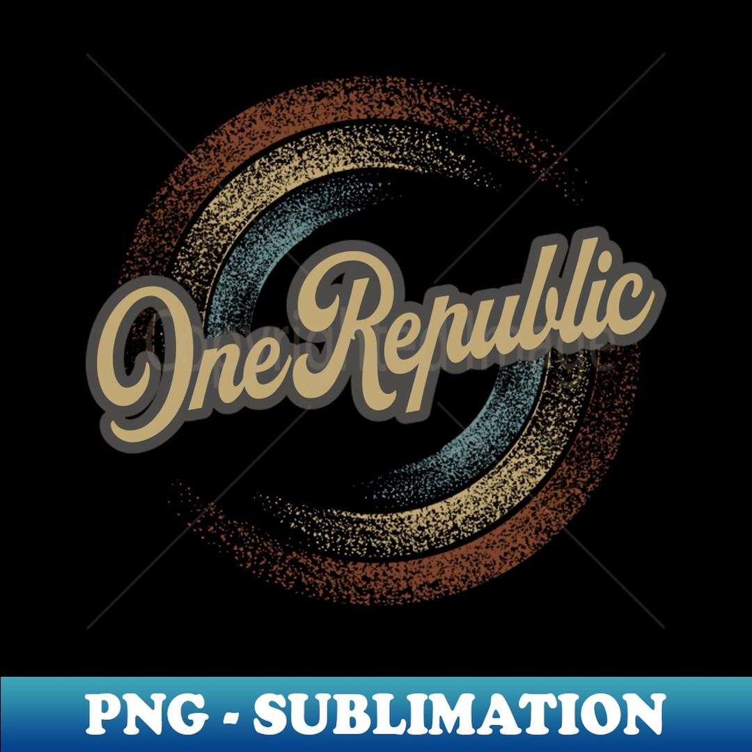 OneRepublic Circular Fade - Aesthetic Sublimation Digital Fi | Inspire ...