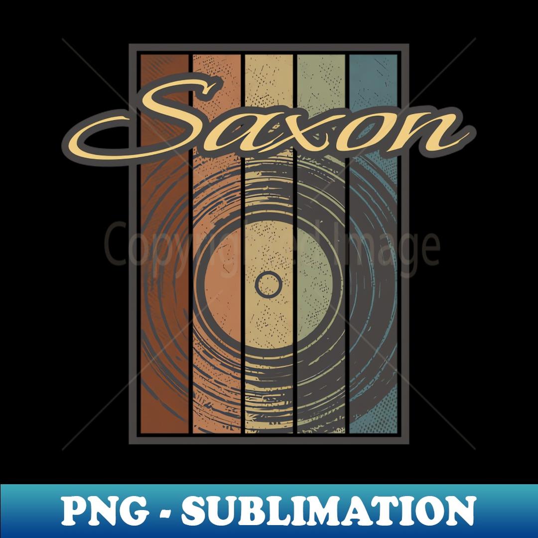 Saxon Vintage Silhouette - Exclusive PNG Sublimation Downloa | Inspire ...