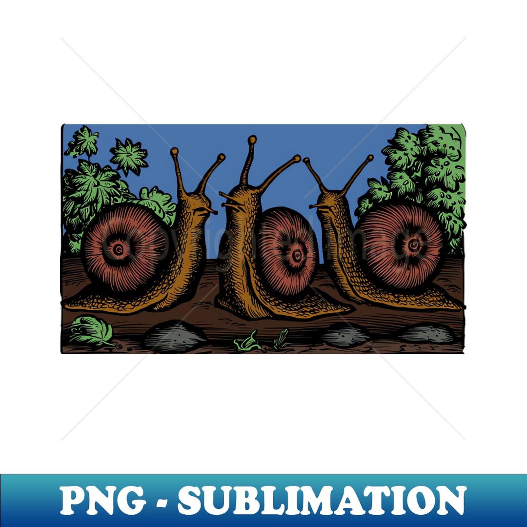 The Song of the Snail Trio - Trendy Sublimation Digital Down | Inspire ...