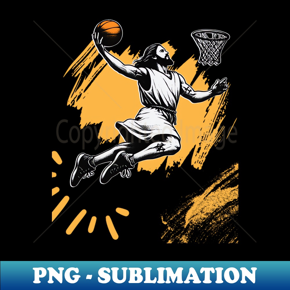 Basketball Jesus Christ Dunk - Special Edition Sublimation P | Inspire ...