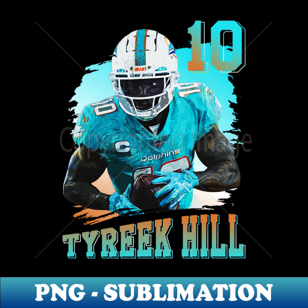 Tyreek Hill - Aesthetic Sublimation Digital File | Inspire Uplift