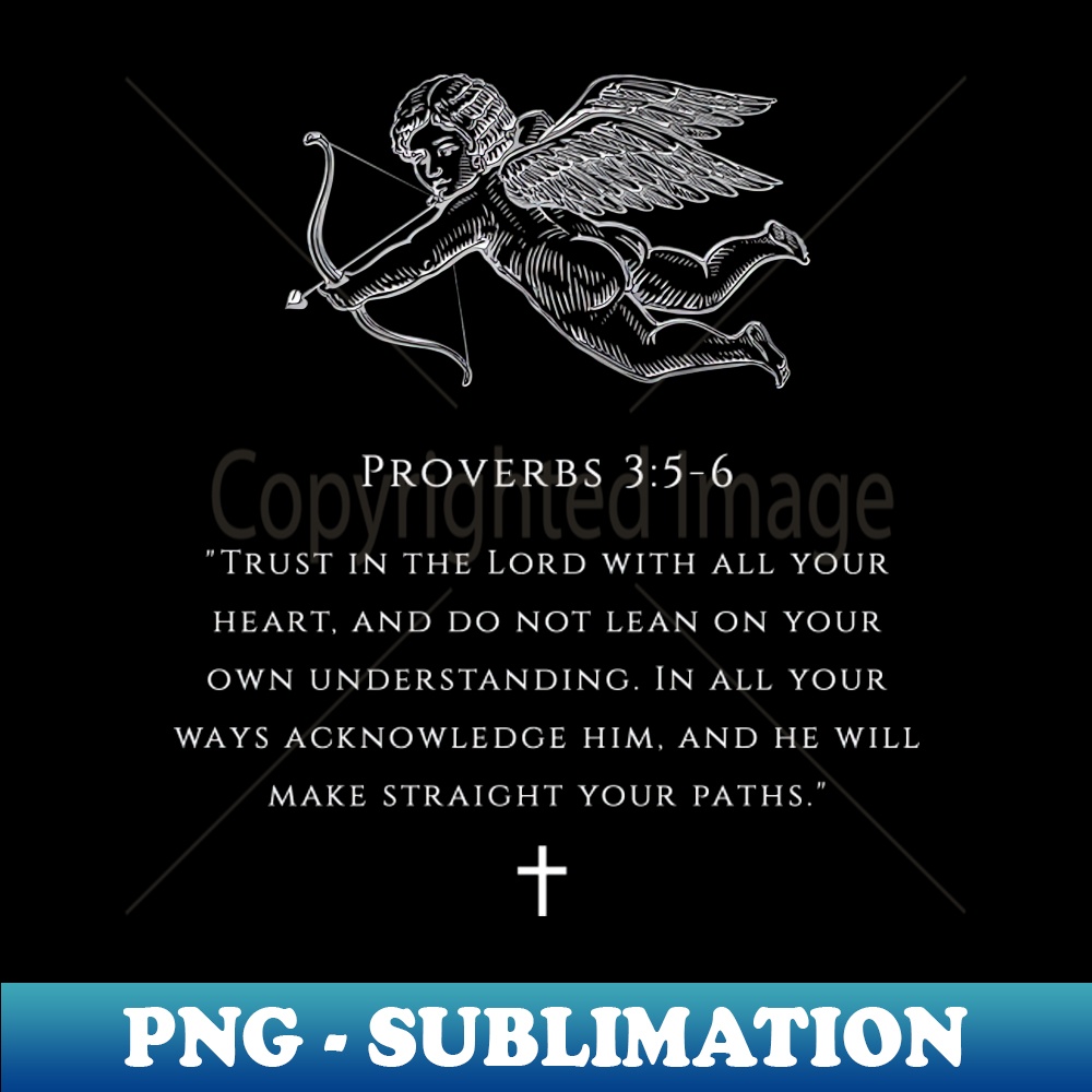 Bible verse - Proverbs 35-6 - Inspire Uplift