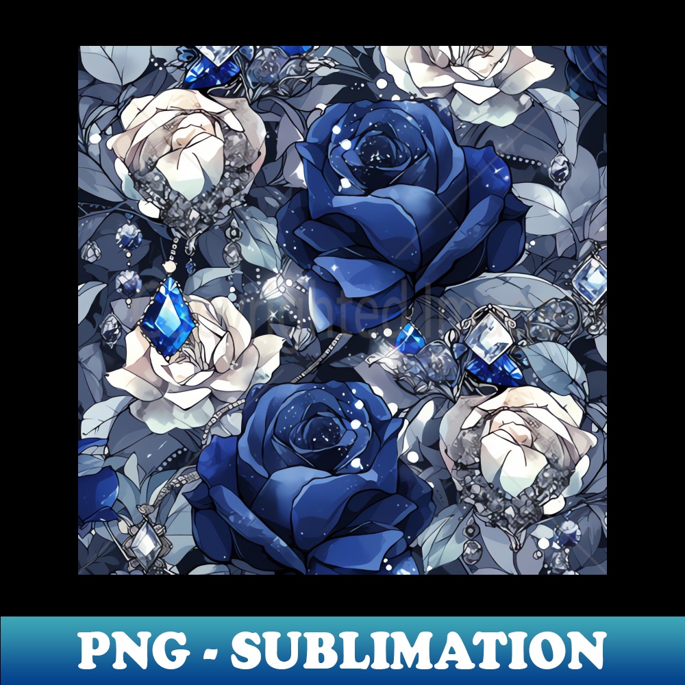 Sparkling Roses - PNG Transparent Digital Download File for | Inspire Uplift