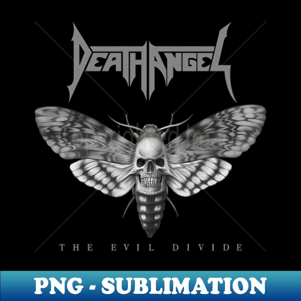 Death Angel The Evil Divide - Signature Sublimation PNG File | Inspire ...