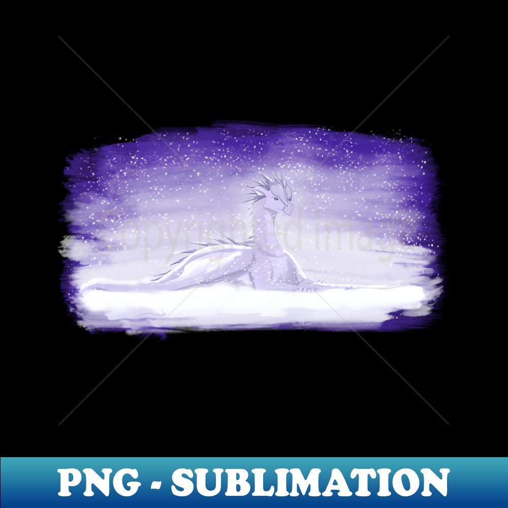 IceWing in the Snow - PNG Transparent Sublimation Design | Inspire Uplift