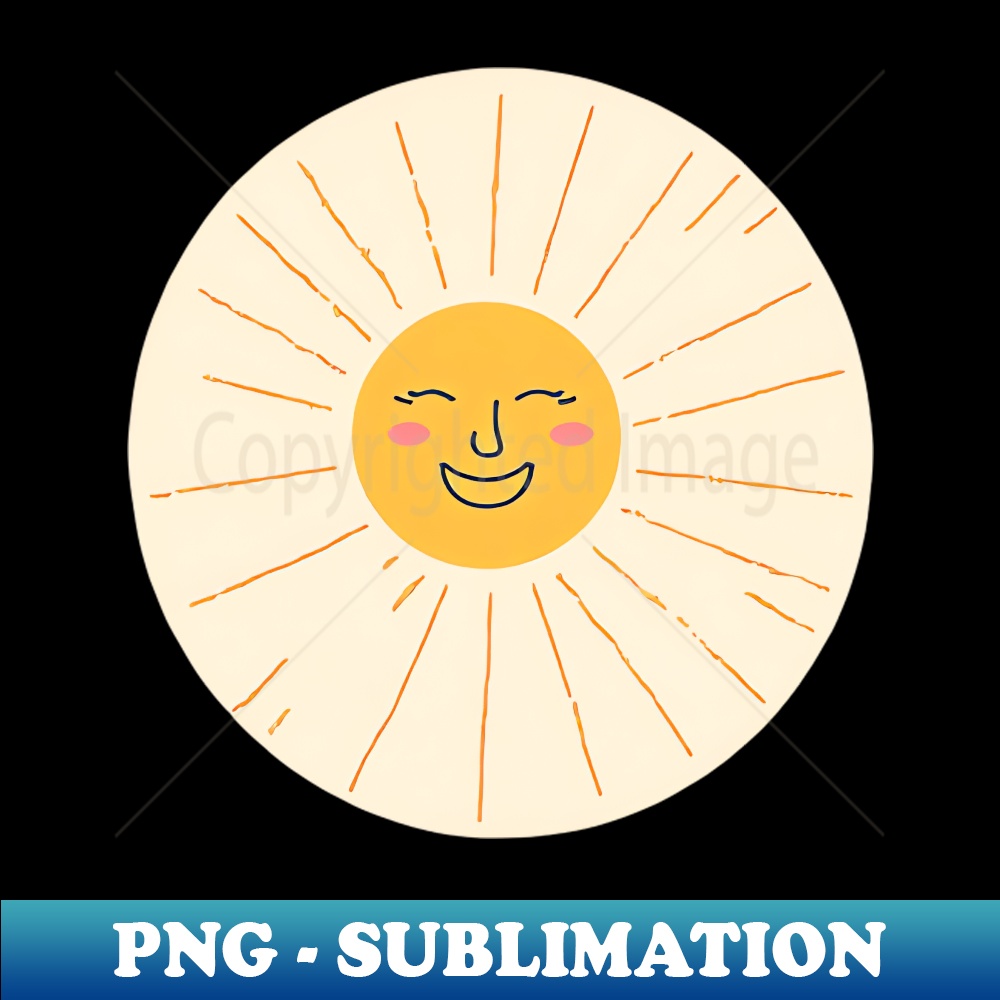 smiling sun svg file - Inspire Uplift