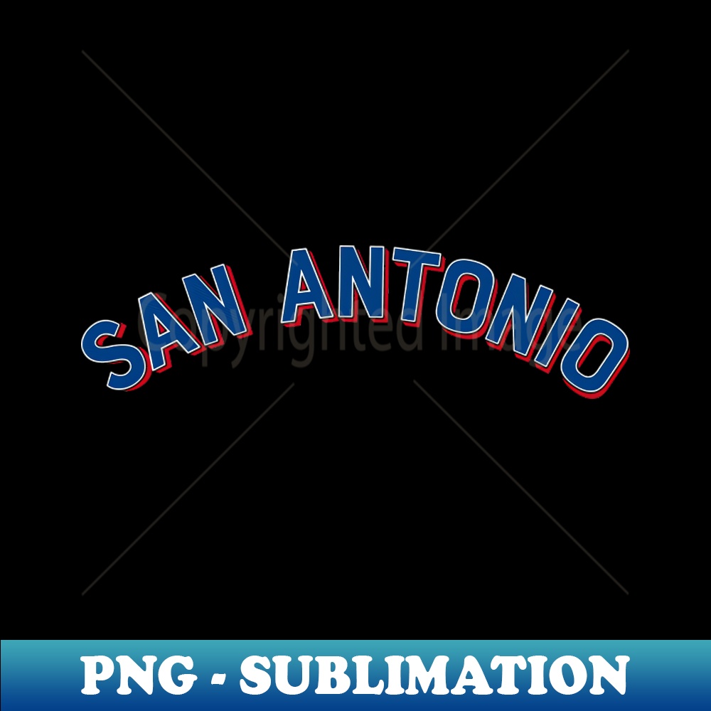 San Antonio Texas Vintage Arch Letters - Creative Sublimatio | Inspire ...