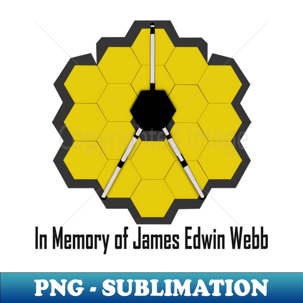 James Edwin Webb Space Telescope - Vintage Sublimation PNG D | Inspire Uplift