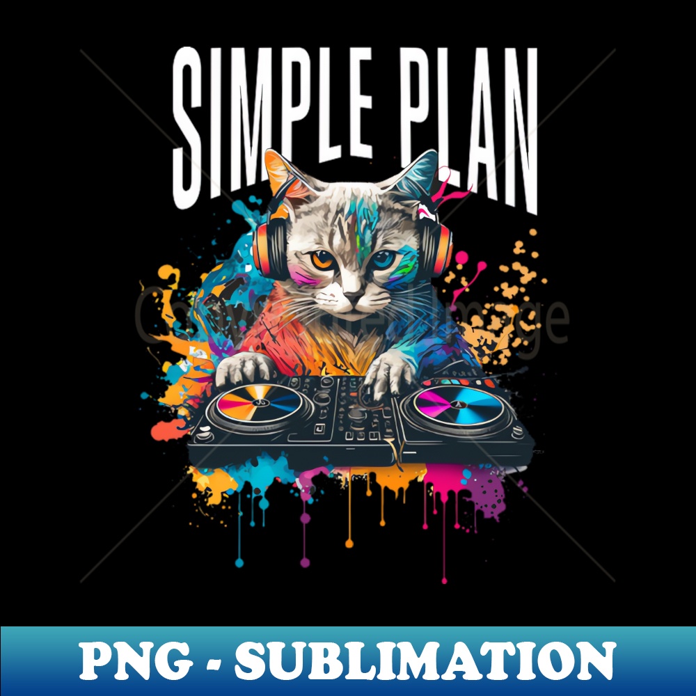Simple Plan - PNG Transparent Sublimation File | Inspire Uplift