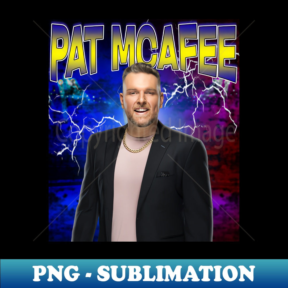 PAT MCAFEE - Creative Sublimation PNG Download | Inspire Uplift