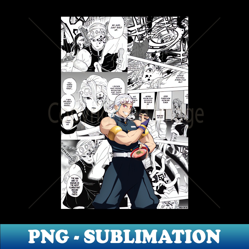 Uzui Tengen - PNG Transparent Sublimation Design | Inspire Uplift