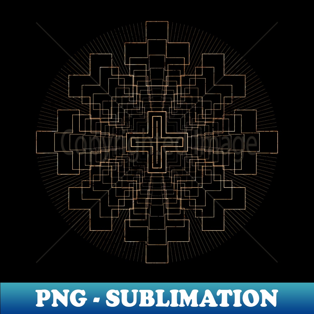 Gold Geometric Glyph Mandala Sigil Rune Sign Seal - - Instan | Inspire ...