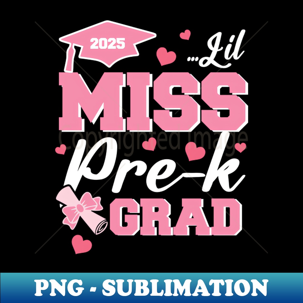 Little Miss Pre-K Grad 2024 Preschool Prek Graduation Gift F | Inspire ...