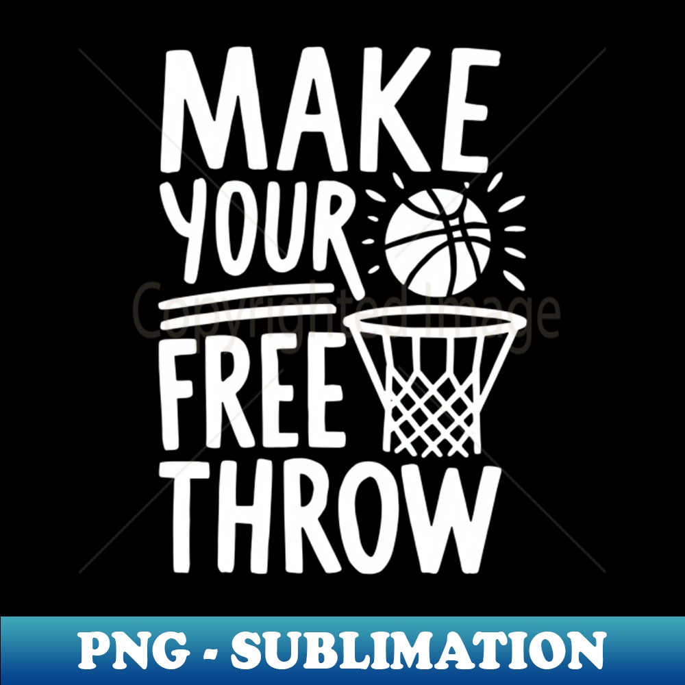 Make your free throw, basketball - PNG Transparent Digital D | Inspire ...