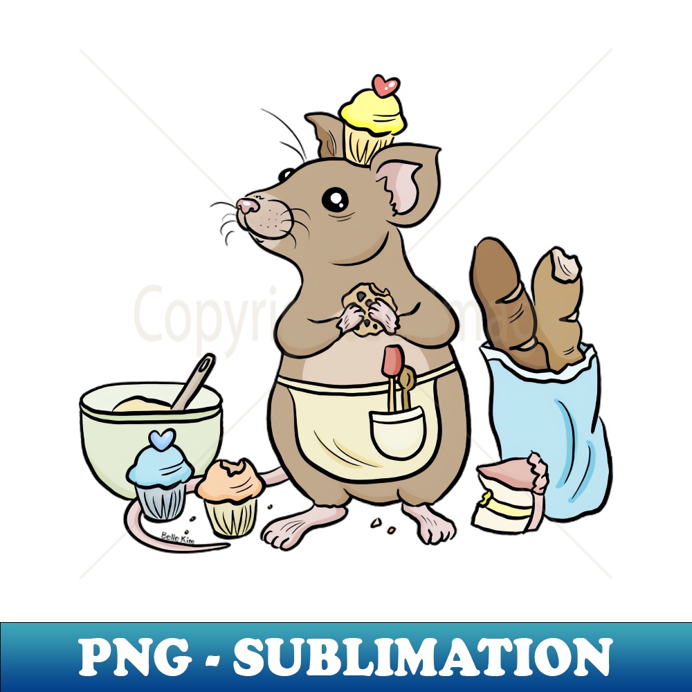 Home baker mouse - Trendy Sublimation Digital Download | Inspire Uplift