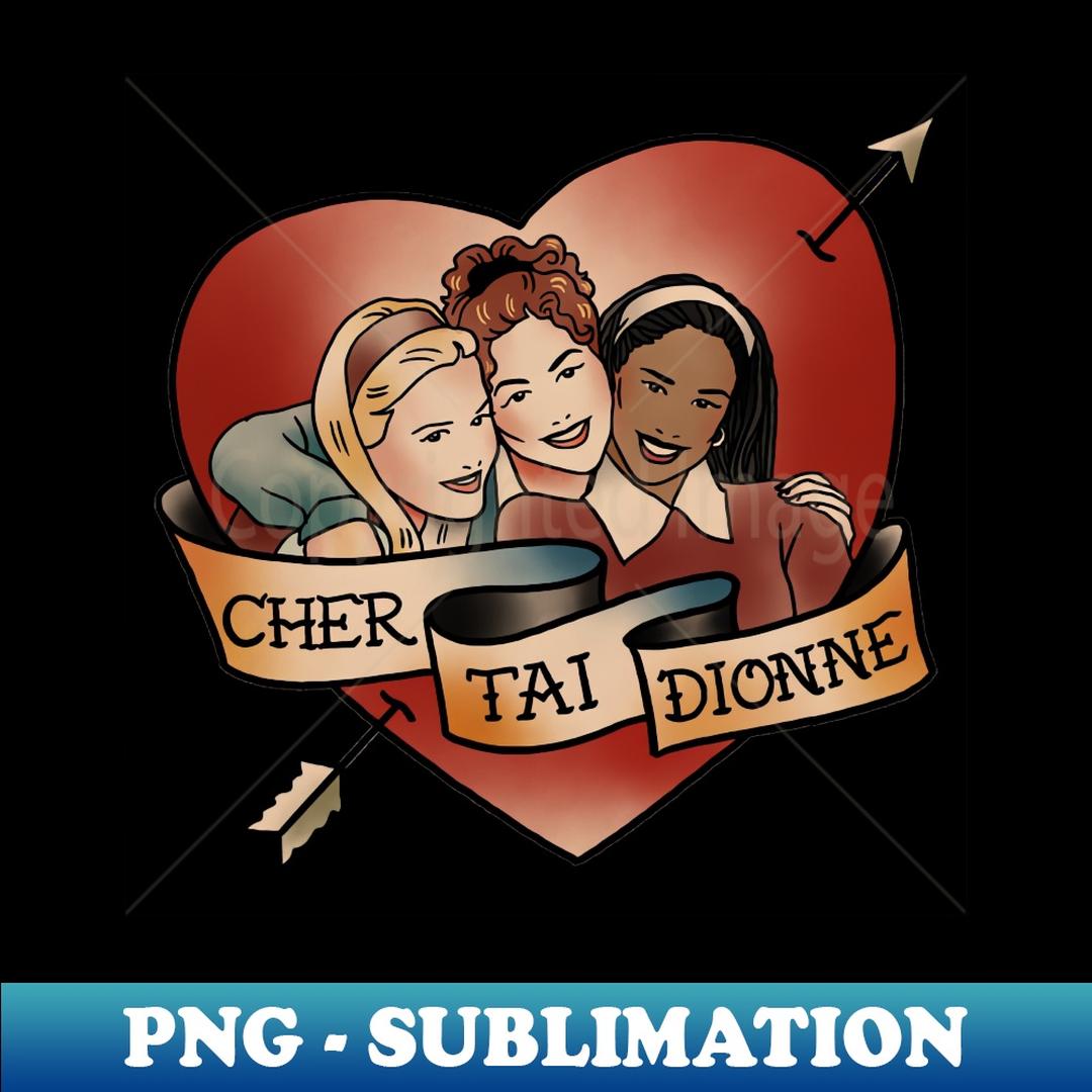 Clueless Friends Tattoo - Signature Sublimation PNG File | Inspire Uplift