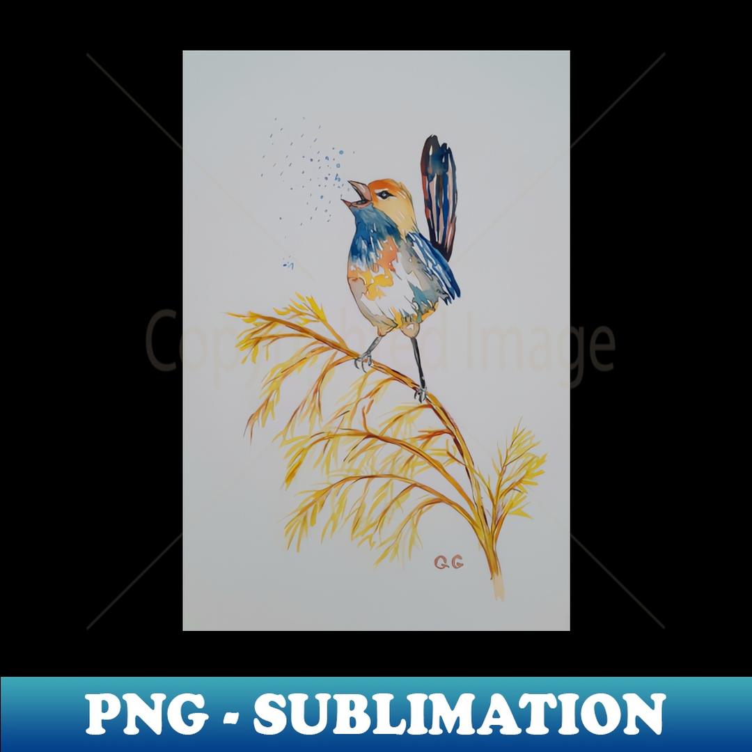 Blue Wren, bird design, bird art - Sublimation-Ready PNG Fil | Inspire ...