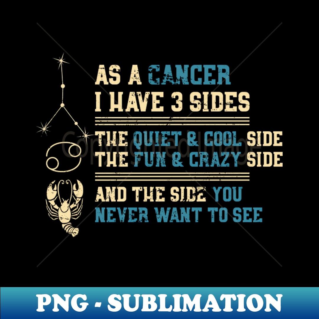 Retro Cancer Zodiac Cancer - PNG Transparent Digital Downloa | Inspire ...