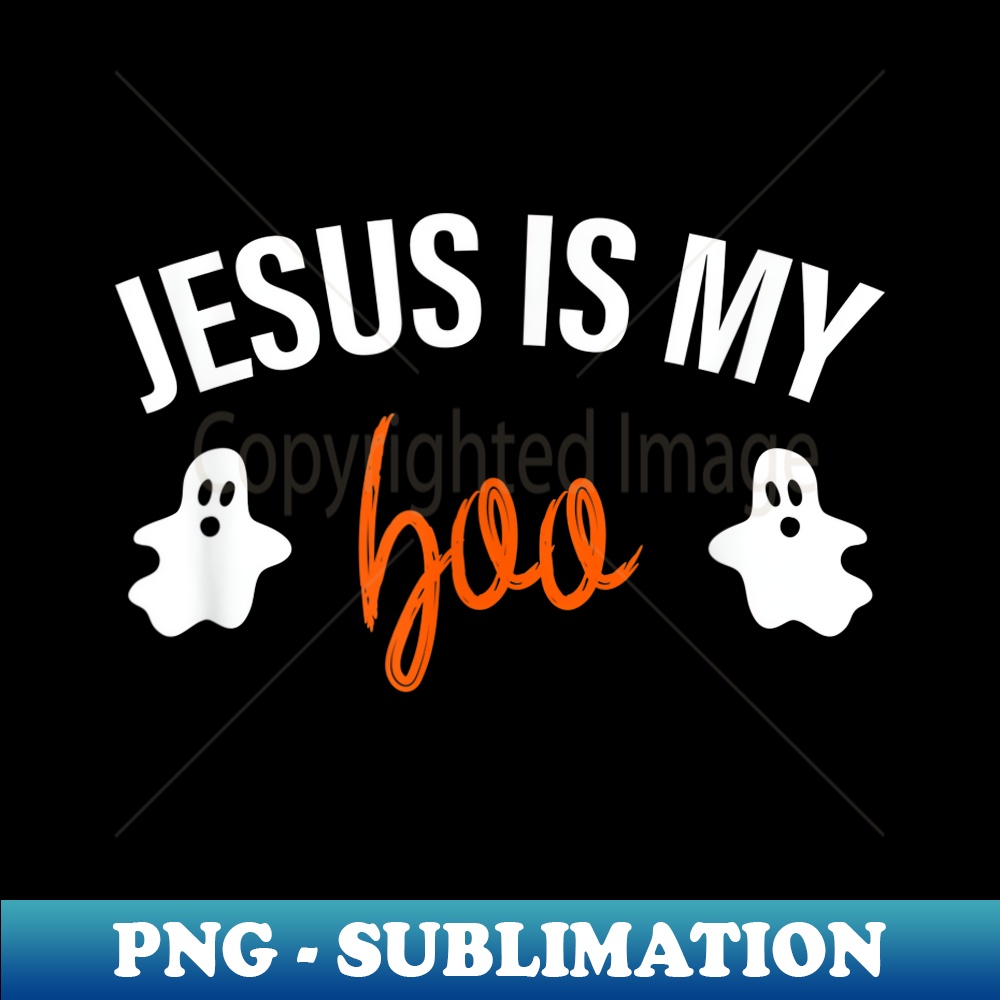 Jesus Is My Boo Christian Halloween Easy Costume - Retro PNG | Inspire ...