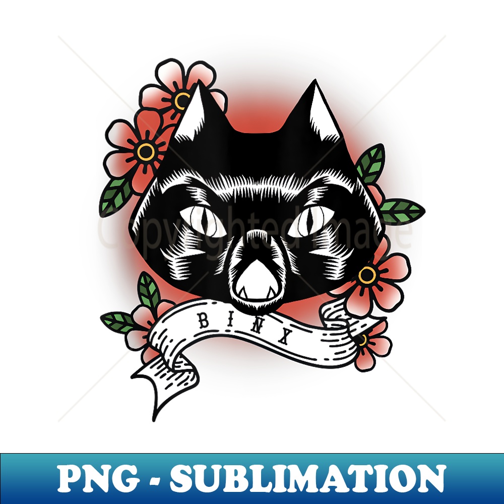 Disney Hocus Pocus Binx Tattoo - PNG Transparent Sublimation | Inspire ...