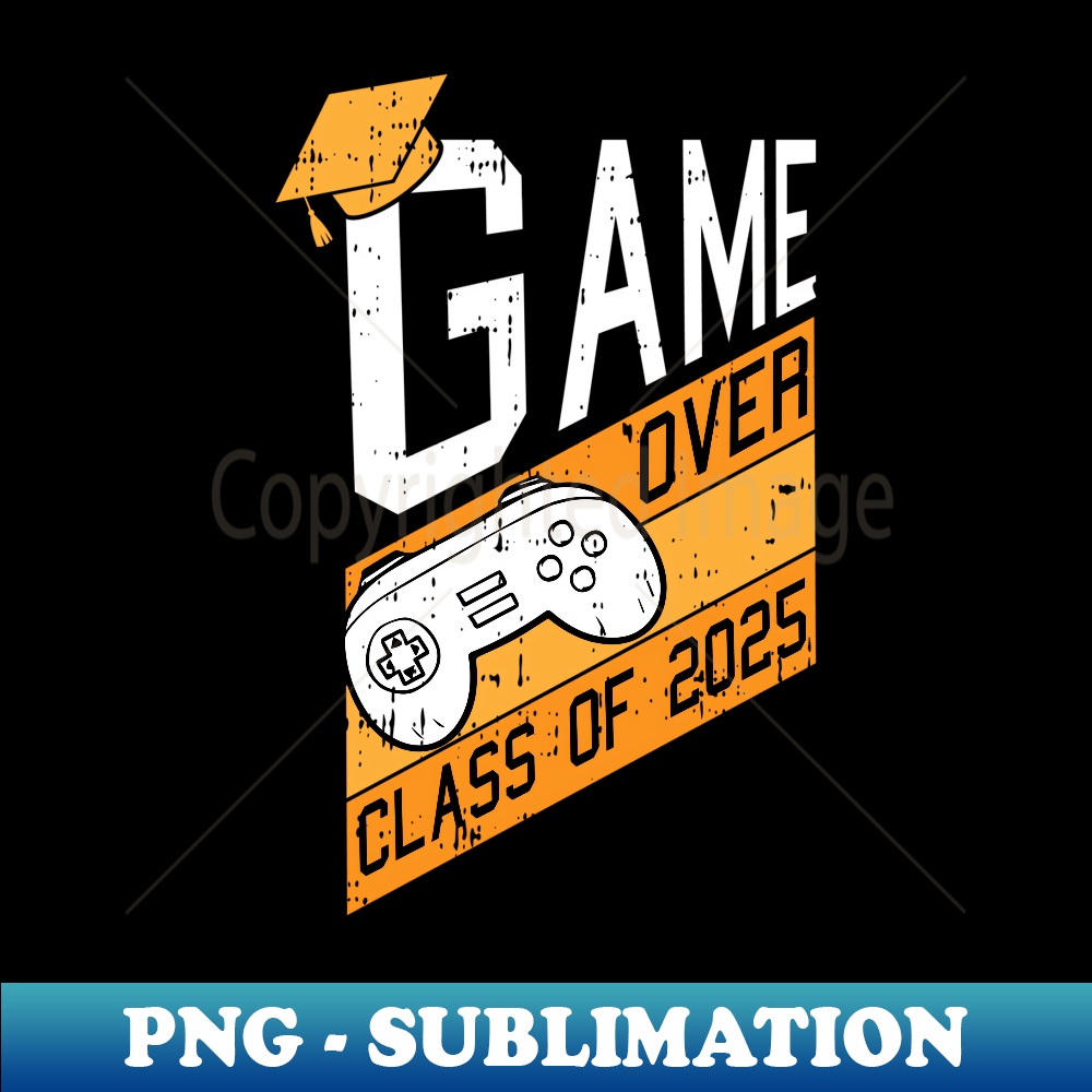 Game Over Class Of 2024 Graduation Graduate Gaming Gamer - D | Inspire ...