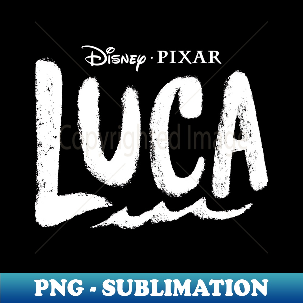 Disney Pixar Luca Logo - Modern Sublimation PNG File | Inspire Uplift