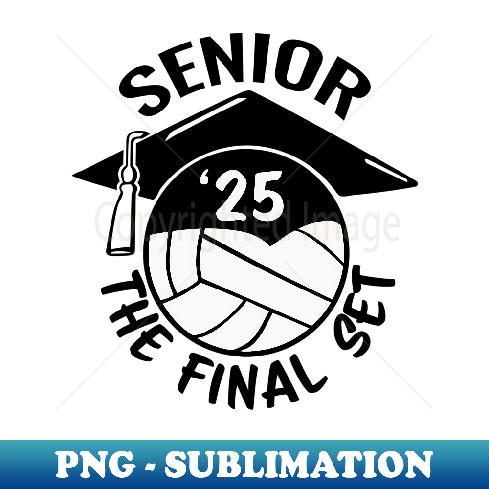 Volleyball Senior Night 2025 Volleyball Graduation Cap - PNG | Inspire ...
