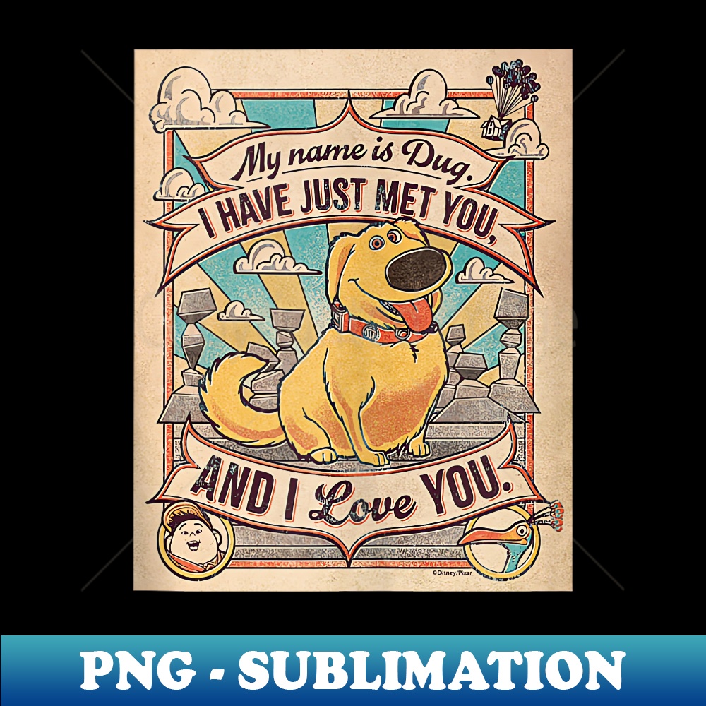 Disney Pixar Up - My Name Is Dug | Inspire Uplift