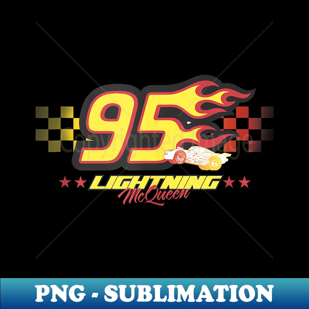 Disney Pixar Cars Lightning McQueen 95 Flame - High-Resoluti | Inspire ...