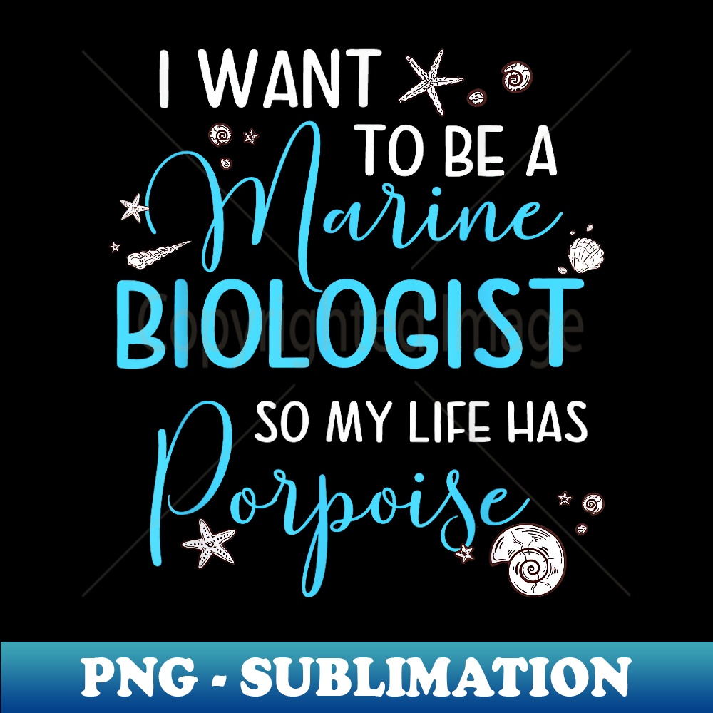 Marine Biologist Porpoise - Marine Life Lover Outfit | Inspire Uplift