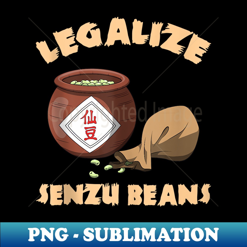 Legalize Senzu Beans - PNG Transparent Sublimation File | Inspire Uplift