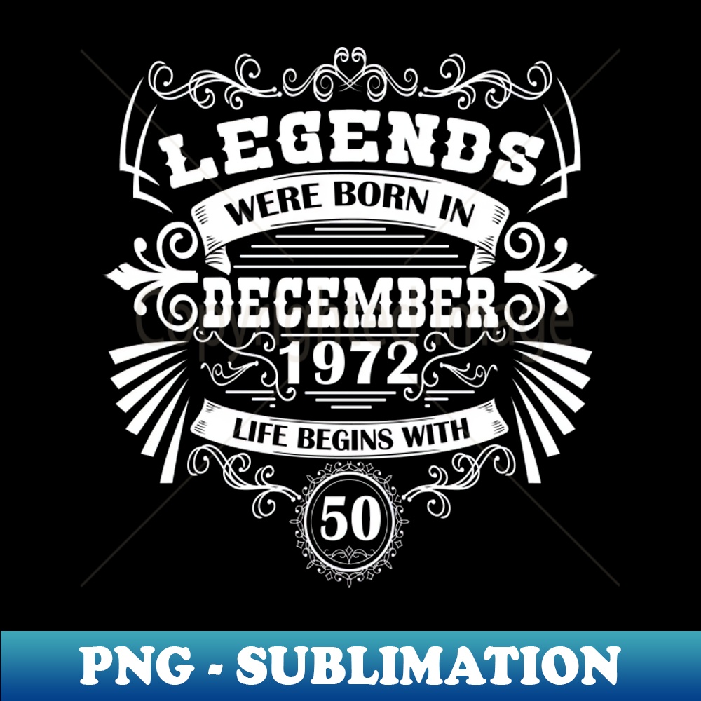 December 1972 birthday 50 years vintage men women - Aestheti | Inspire ...