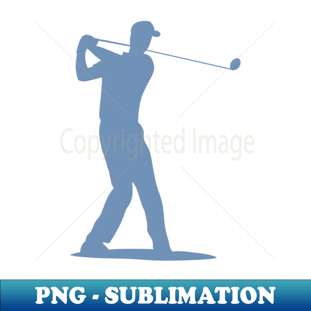 Golfer Silhouette - Tee Off Golf 2023 | Inspire Uplift