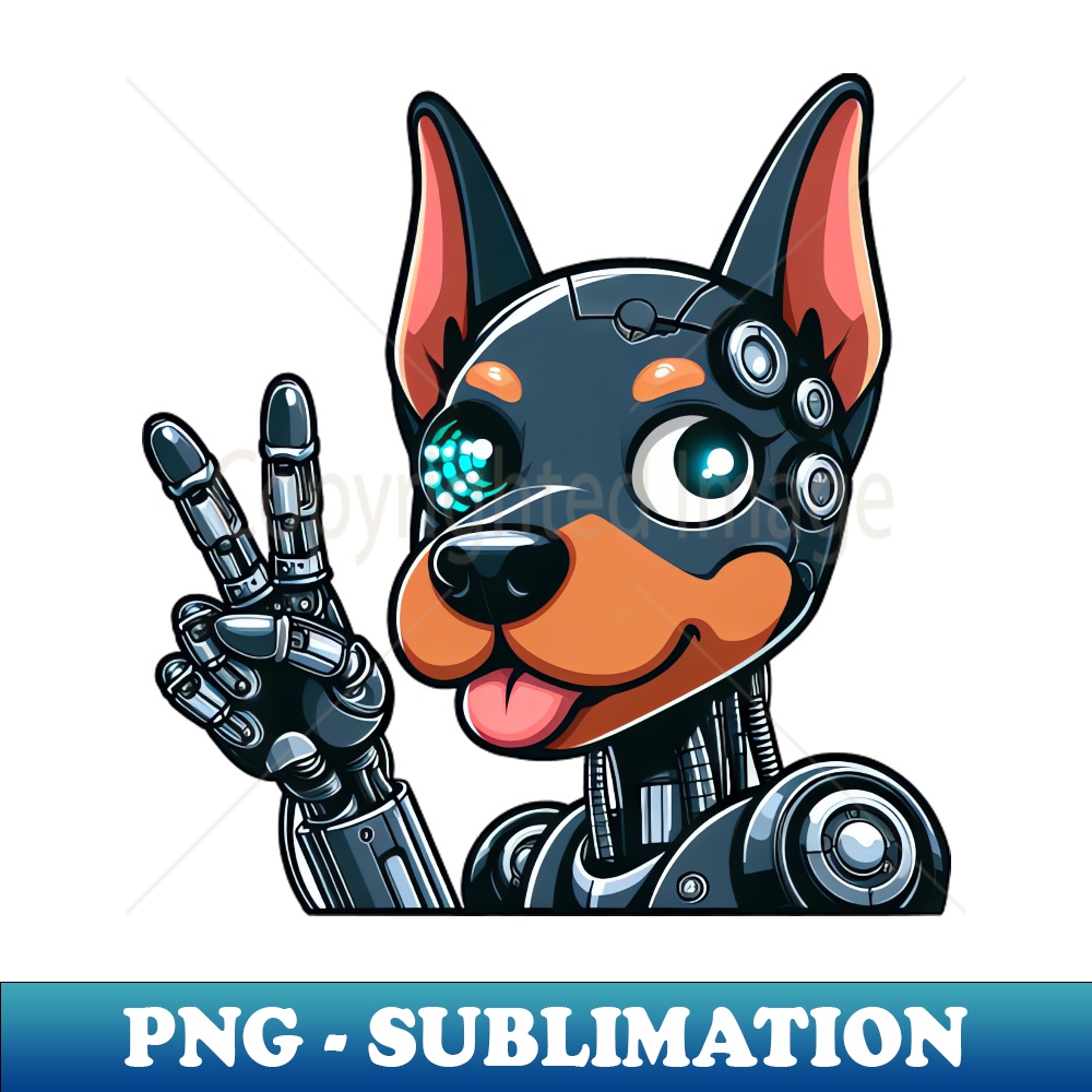 Cyborg Doberman Robot Dog Futuristic Design - Special Editio | Inspire ...