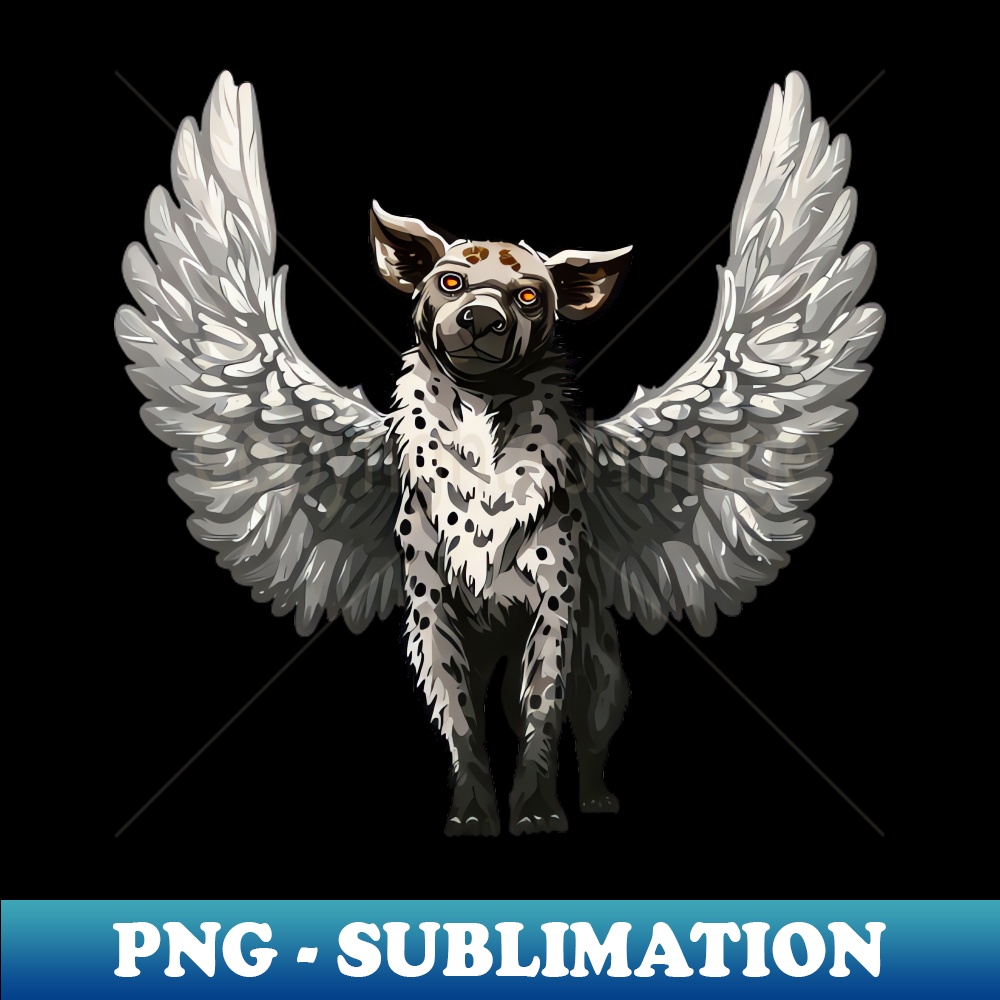 Hyena angel with wings - Exclusive Sublimation Digital File | Inspire ...