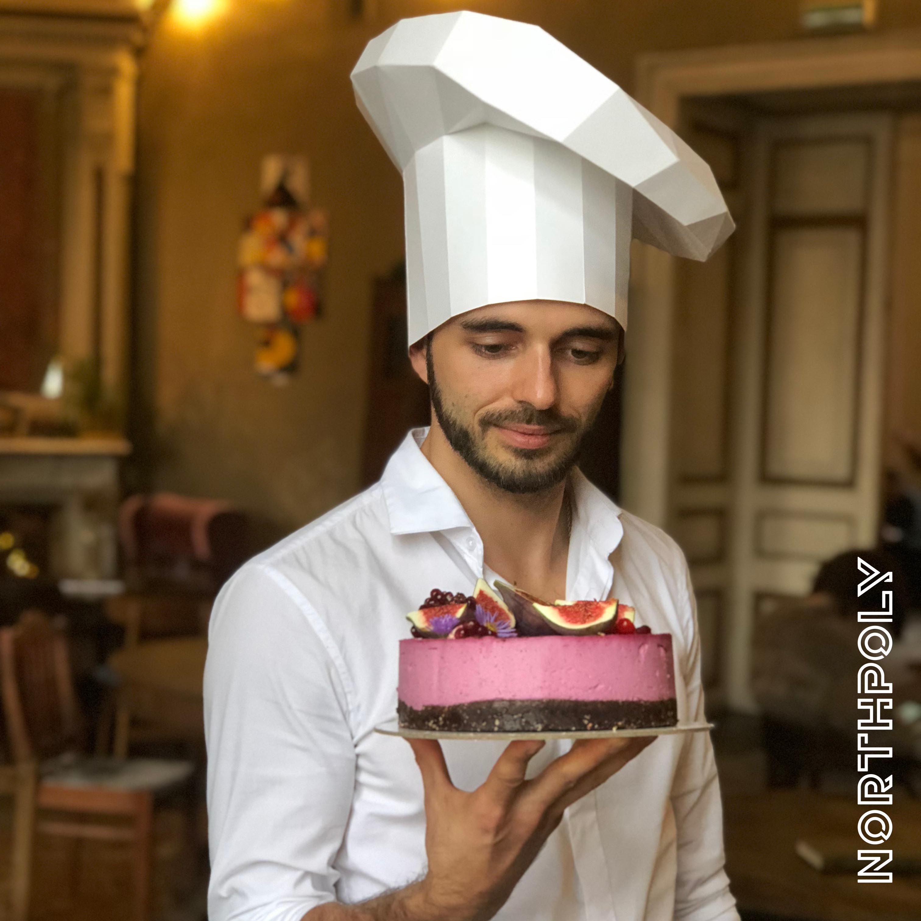 Chef's Hat Papercraft, Restaurant, Pdf, Gurko, Pepakura, Tem | Inspire ...