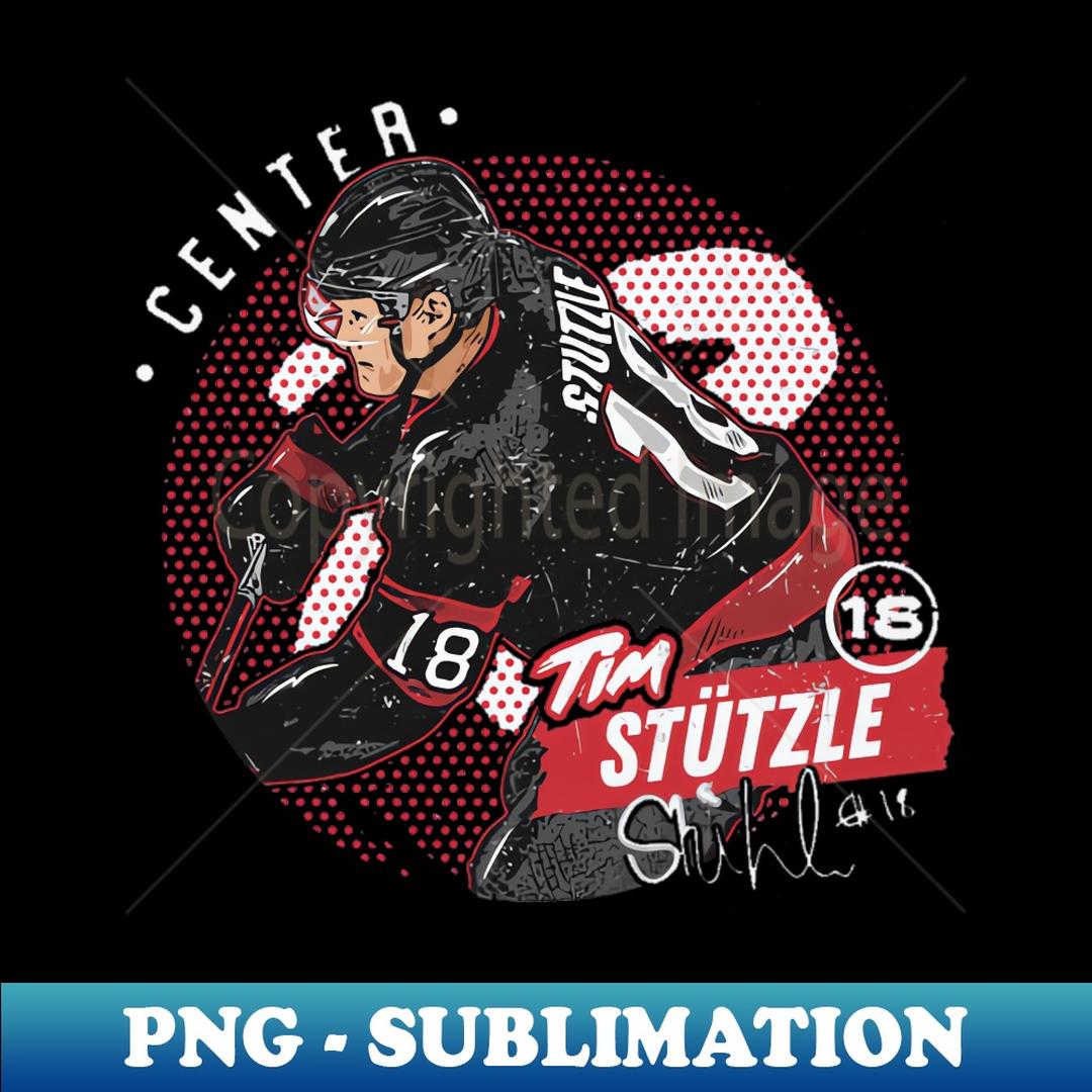 Tim Stutzle Ottawa Dots - PNG Transparent Sublimation Design | Inspire ...