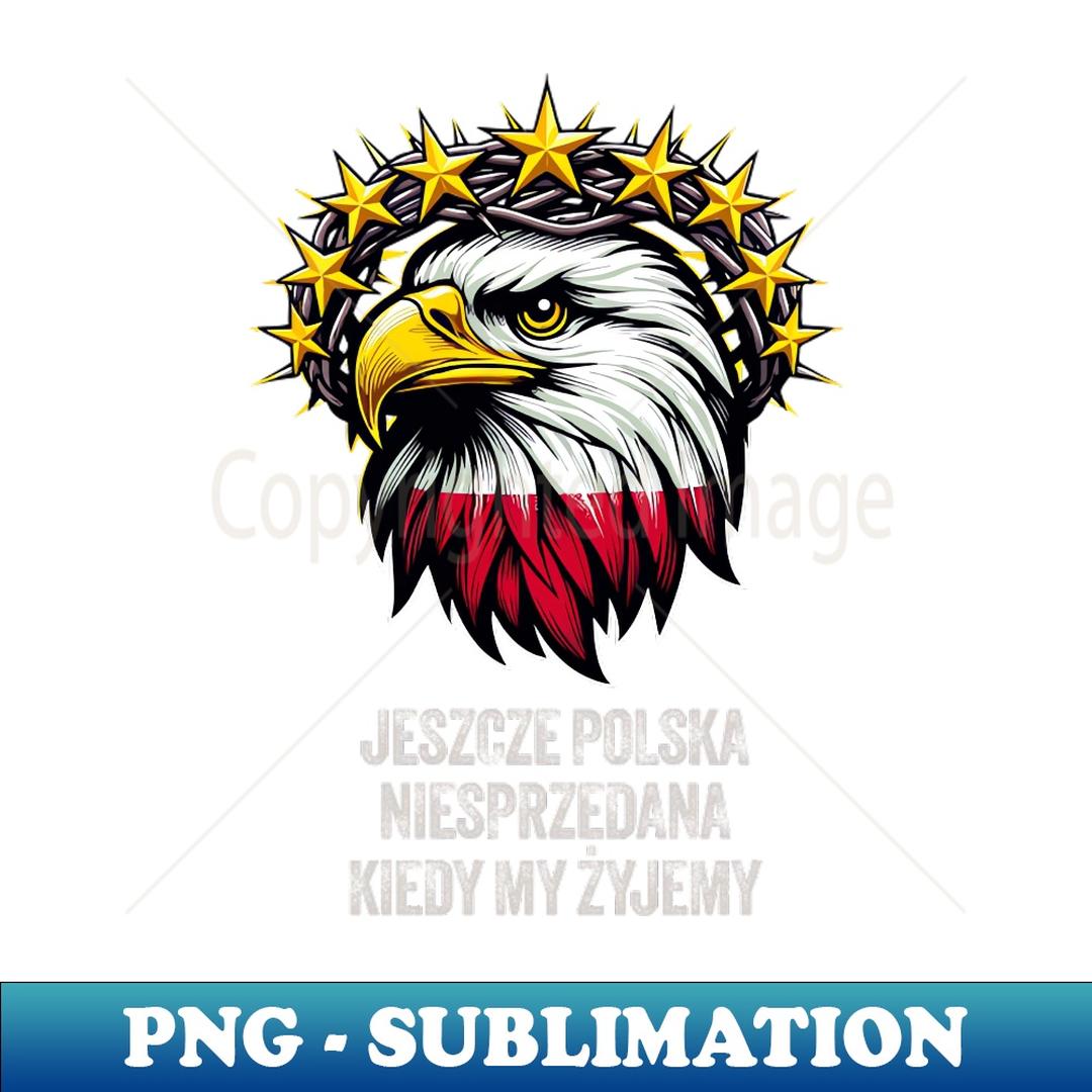Patriotic Polish Pride Eagle Crown of Stars Artwork - Aesthe | Inspire ...