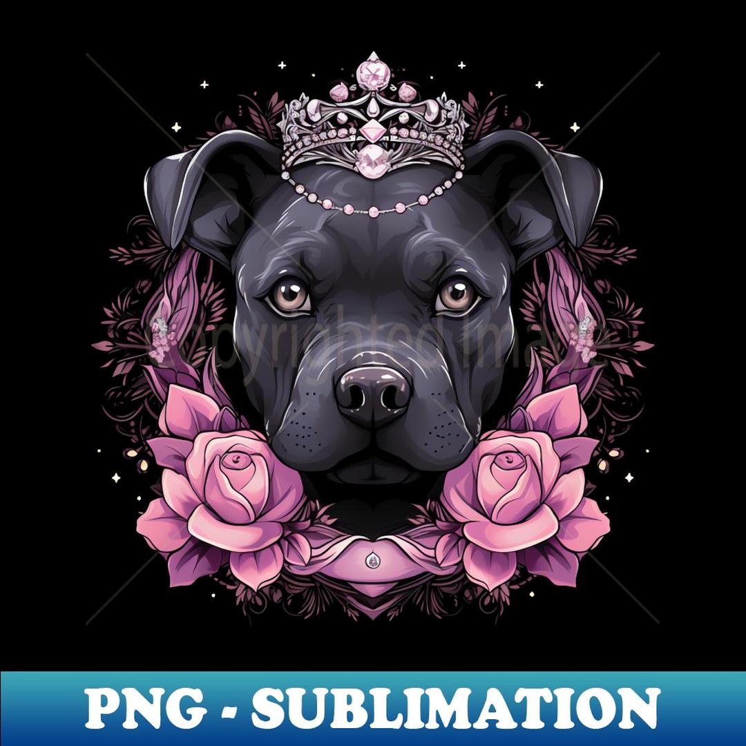 Blue Nose Staffy Princess - Aesthetic Sublimation Digital Fi | Inspire ...