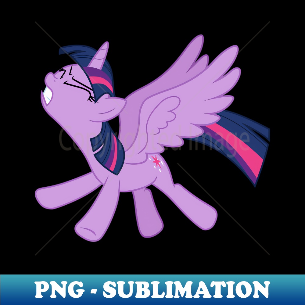 Angry Twilight Sparkle - Unique Sublimation PNG Download | Inspire Uplift