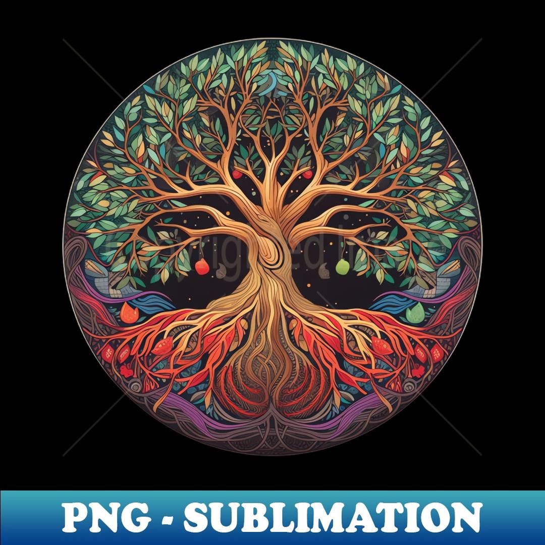 Forbidden Fruit Tree of Life Illustration - Modern Sublimati | Inspire ...