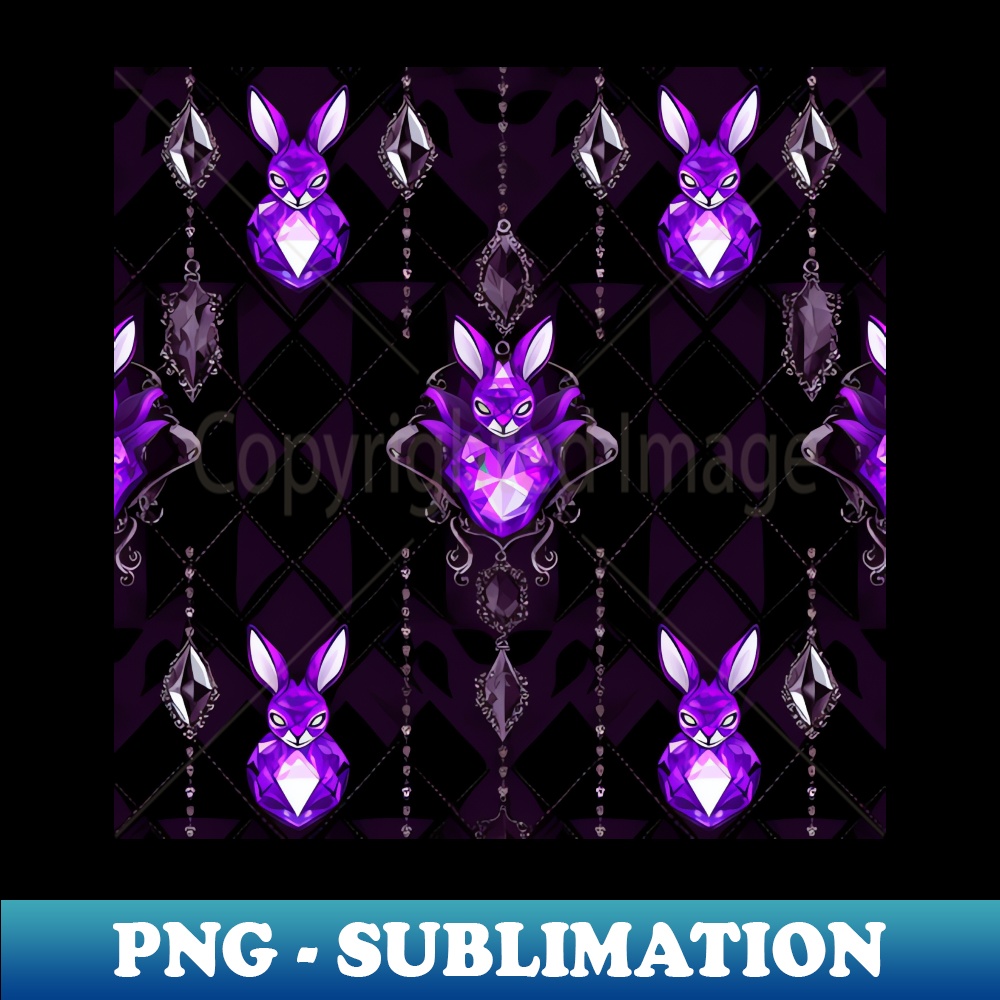 Crystal Rabbit - PNG Transparent Sublimation File | Inspire Uplift