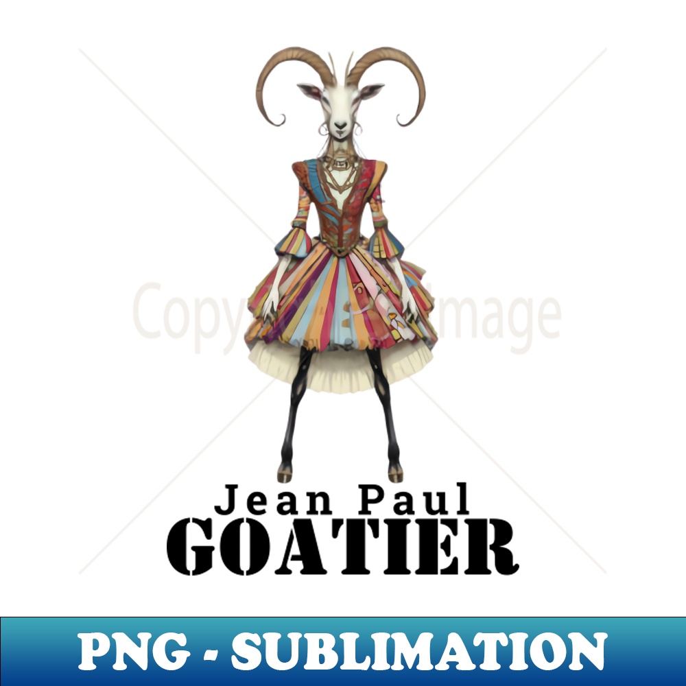 Jean Paul Goatier Fashion Designer Goat Billy Goat Gift For | Inspire ...