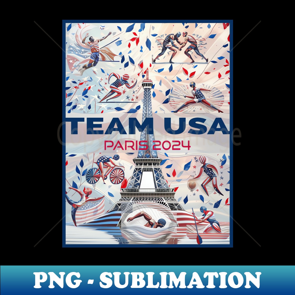 Team USA - Paris 2024 (Version 3) | Inspire Uplift