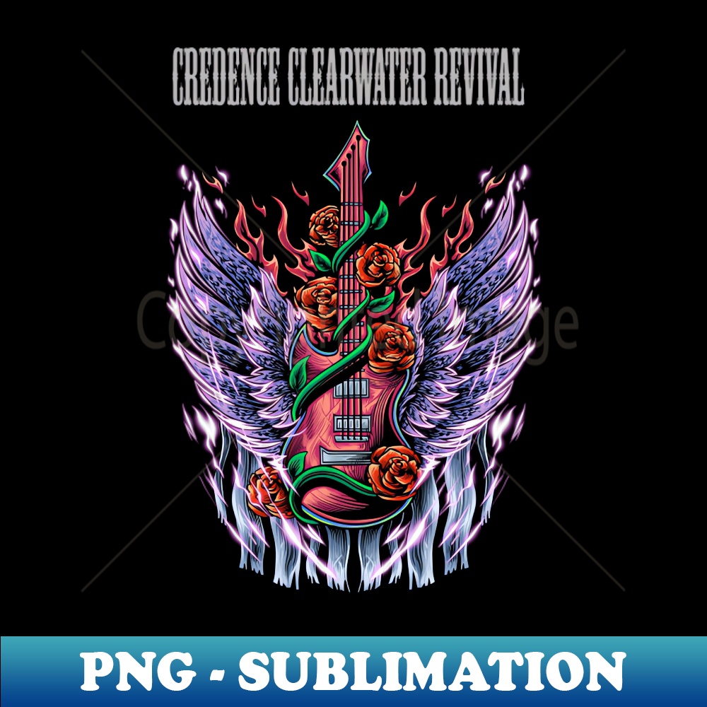 CREDENCE CLEARWATER BAND - PNG Transparent Sublimation Desig | Inspire ...