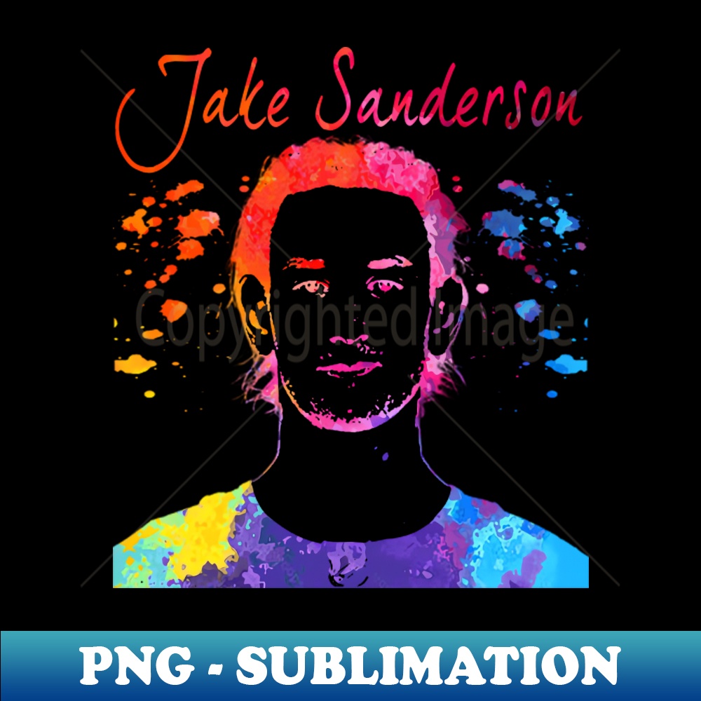 Jake Sanderson - Retro PNG Sublimation Digital Download | Inspire Uplift