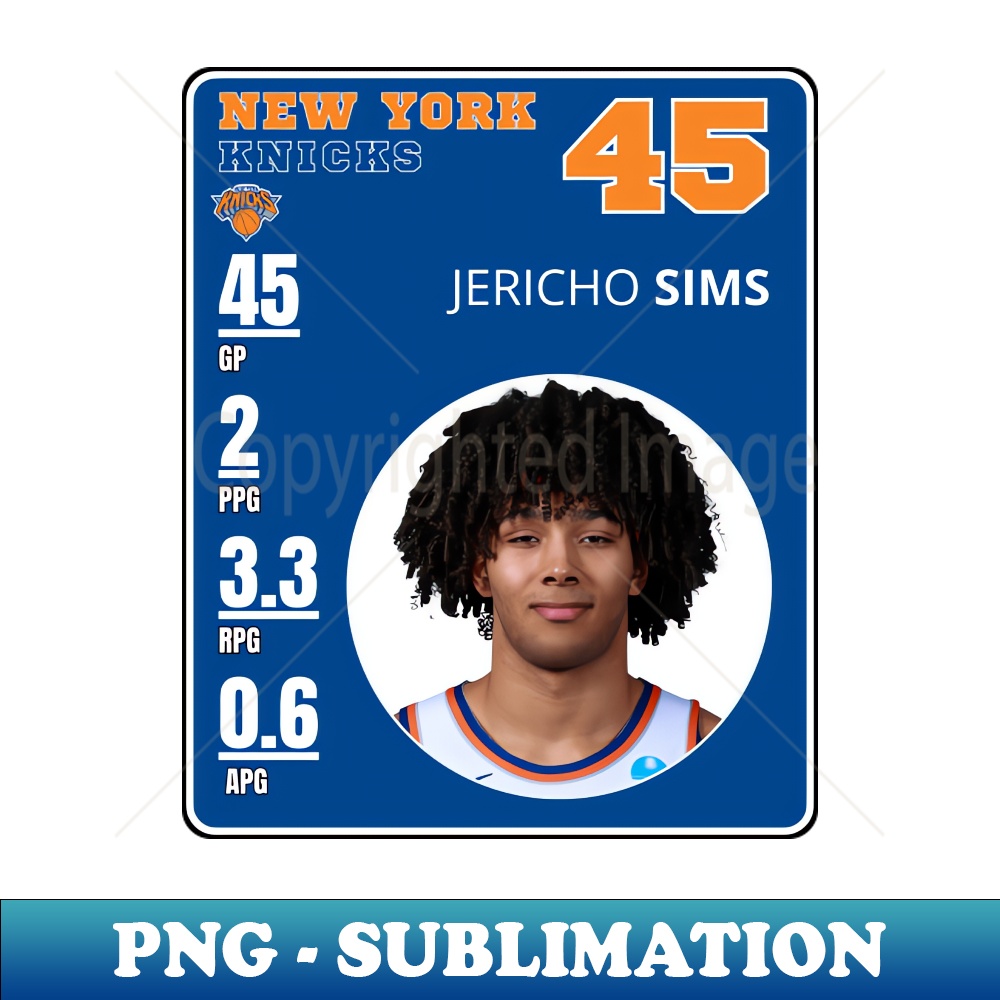 Jericho Sims - Unique Sublimation PNG Download | Inspire Uplift