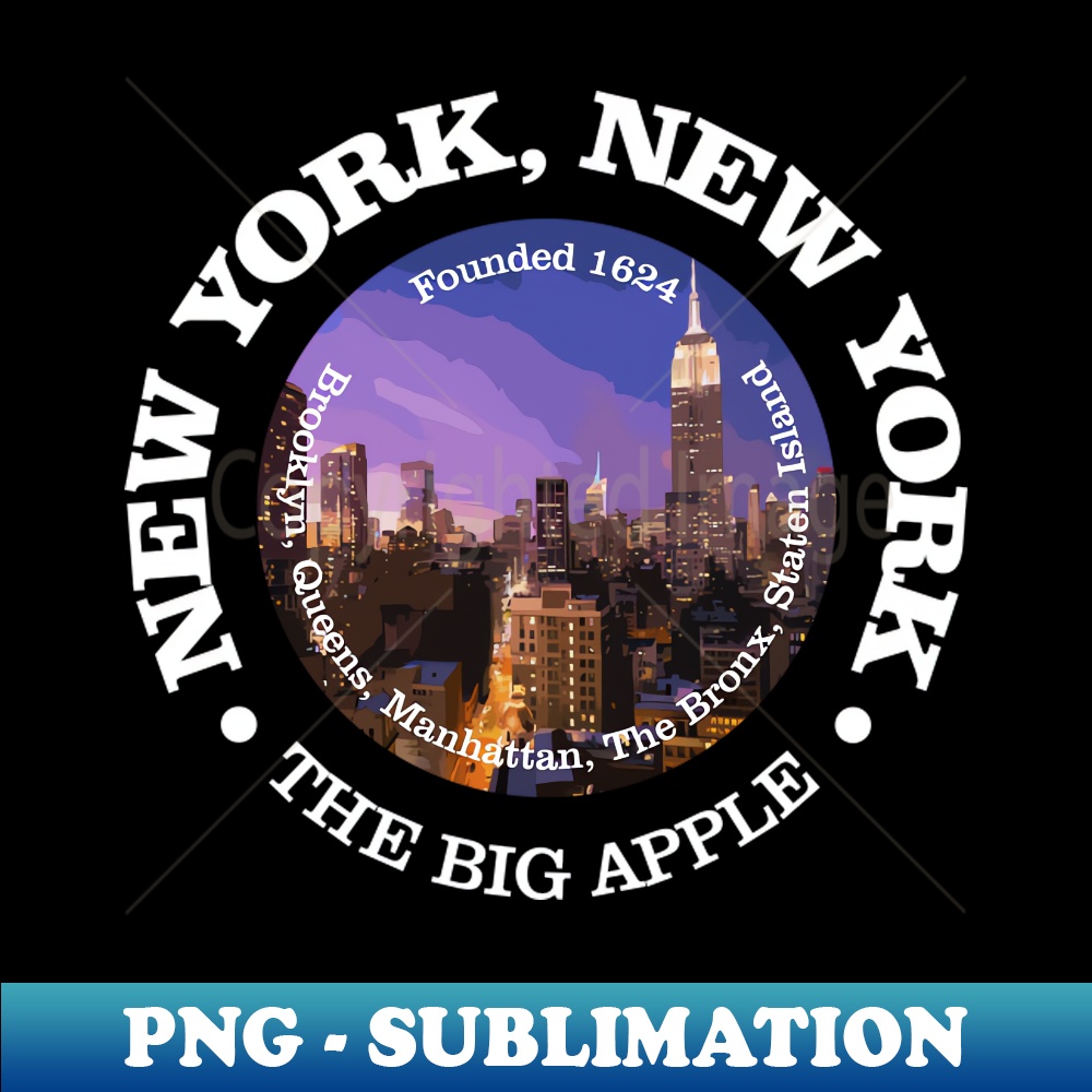 New York (cities) - Professional Sublimation Digital Downloa | Inspire ...