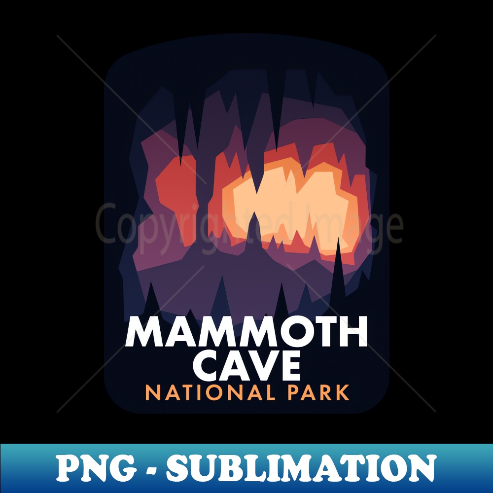 Mammoth Cave National Park - Vintage Sublimation PNG Downloa | Inspire ...