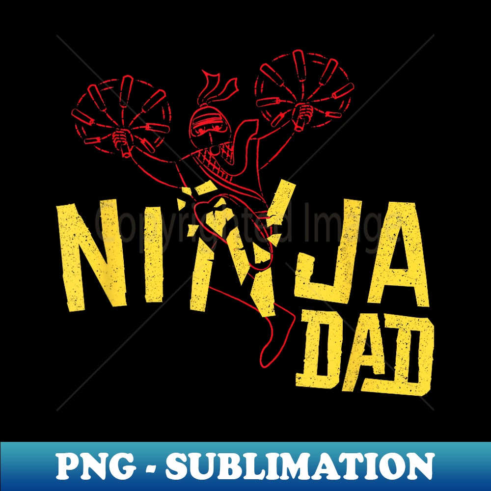 Ninja Dad Matching Ninja Themed Birthday Party - PNG Transpa | Inspire ...